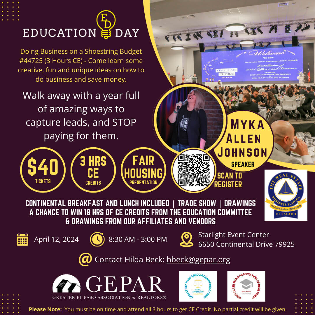 Home - Greater El Paso Association of REALTORS® | GEPAR March 04 2022