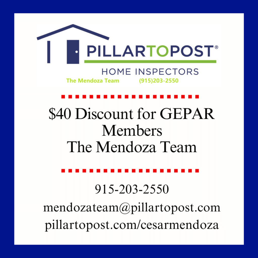 GEPAR Perks (Members Only) - Greater El Paso Association of REALTORS ...